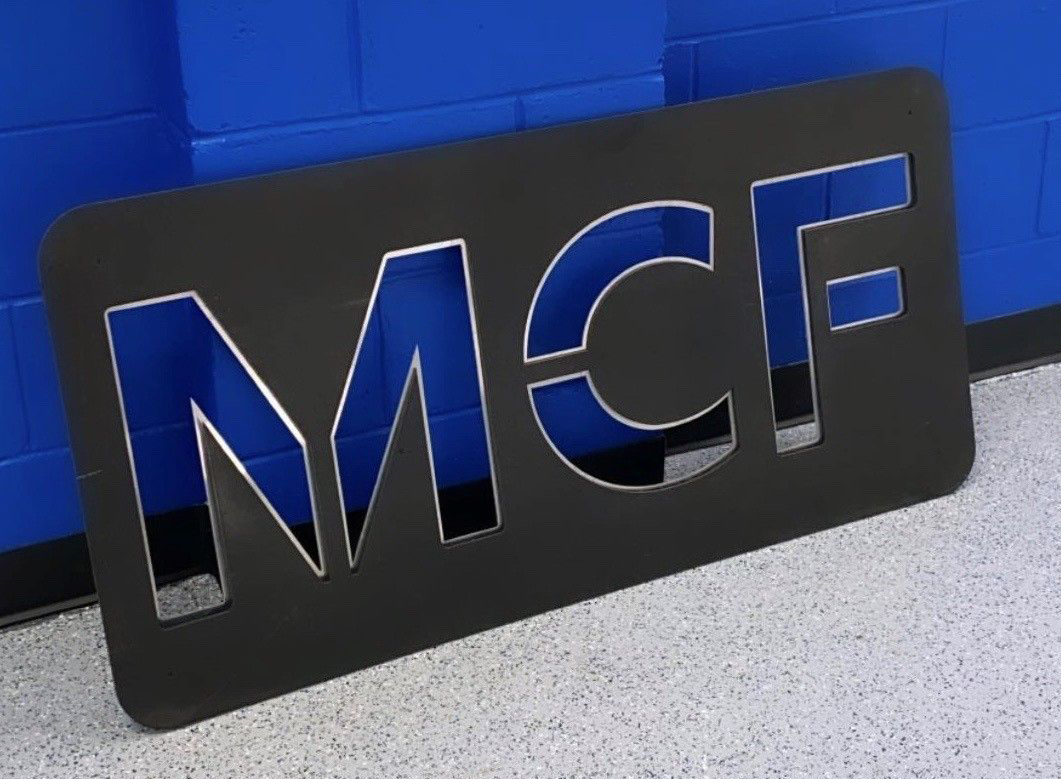 Waterjet Cutting of Signs